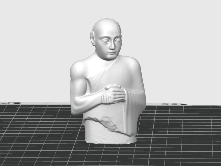 Statue of Gudea - Free 3D Print Model - MakerWorld