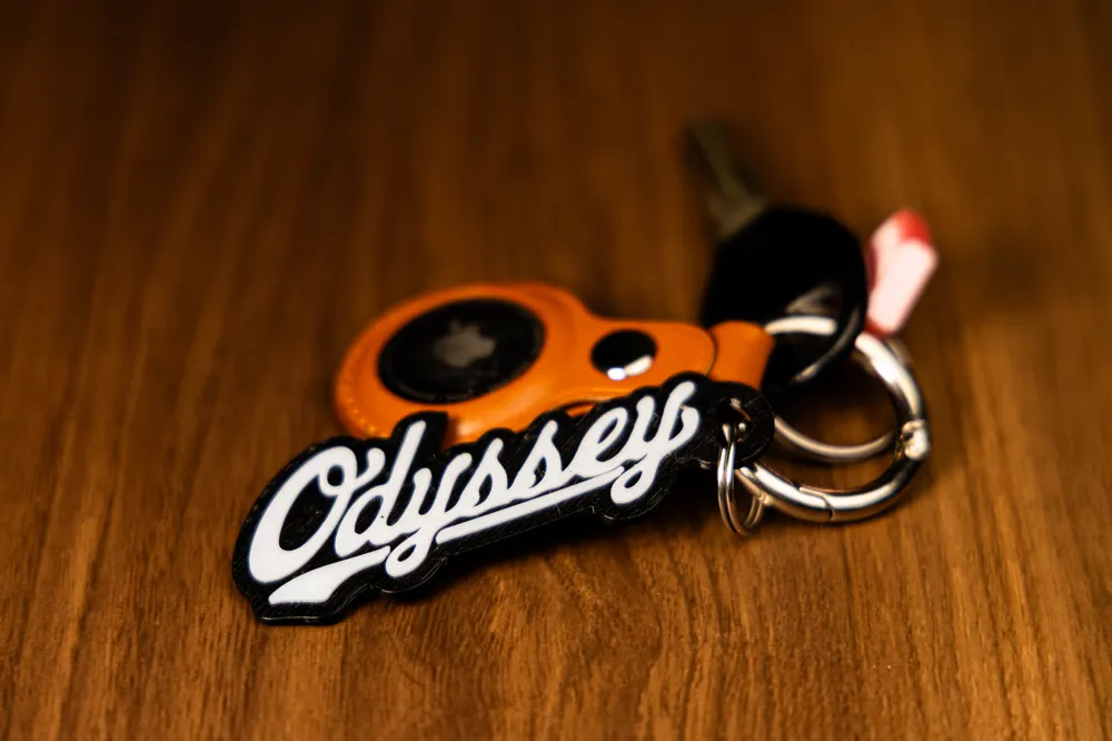 Chaveiro com o Logotipo Odyssey - Estilo Cursivo - Modelo gratuito para ...