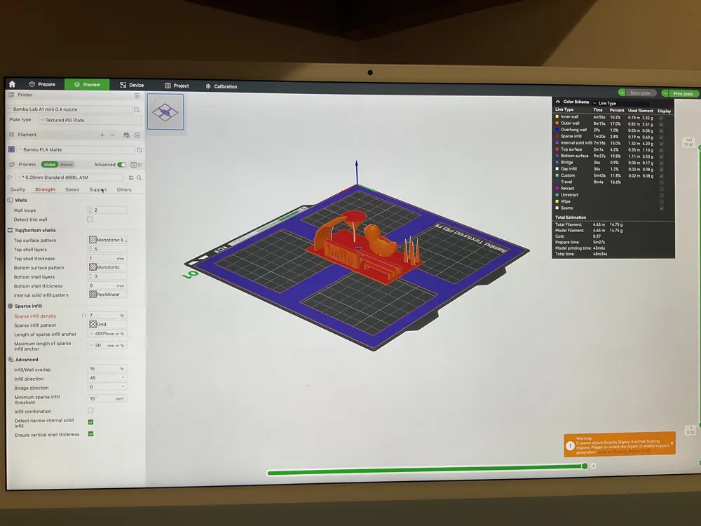 Prueba de Tortura de la Impresora - Modelo de impresión 3D gratuito ...