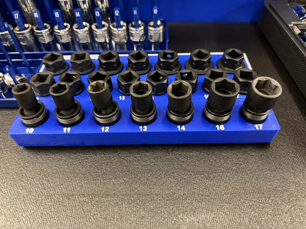 Support pour douilles métriques à cardan 3/8 Pittsburg - Modèle d ...