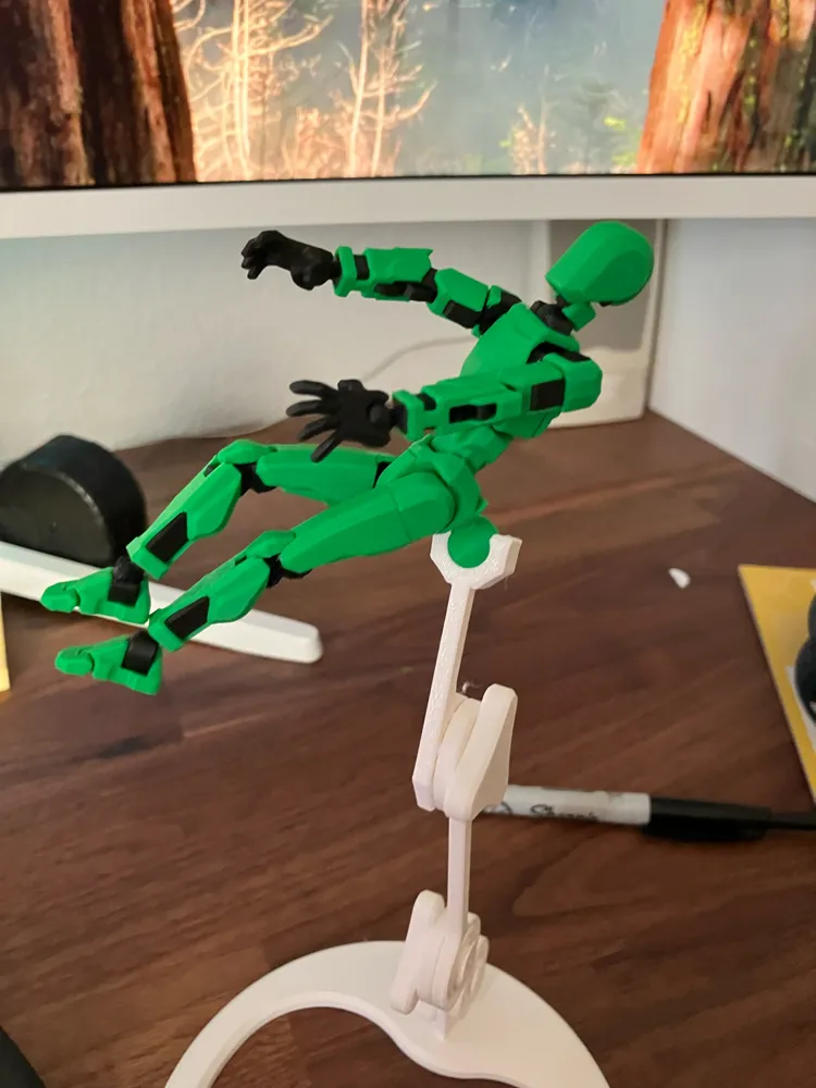 dummy 13 lockable stand with waist - Free 3D Print Model - MakerWorld