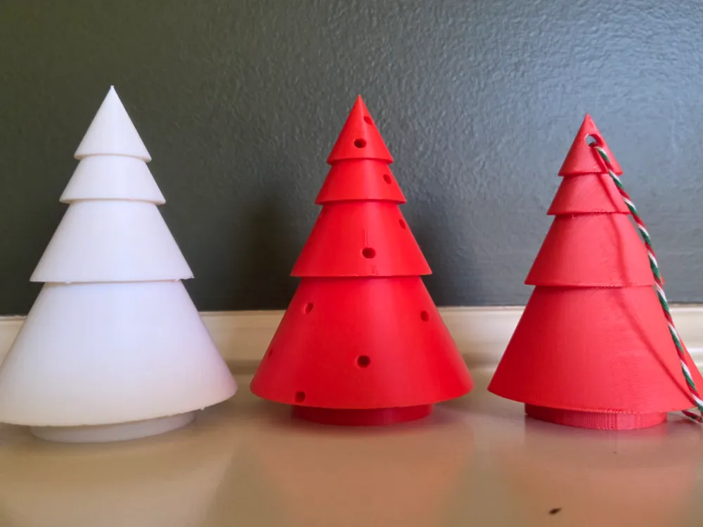 Modern Christmas Trees - Free 3D Print Model - MakerWorld