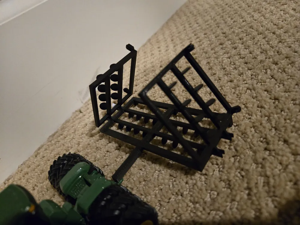 Folding Disk for 1/64 Farm equipment - Free 3D Print Model - MakerWorld