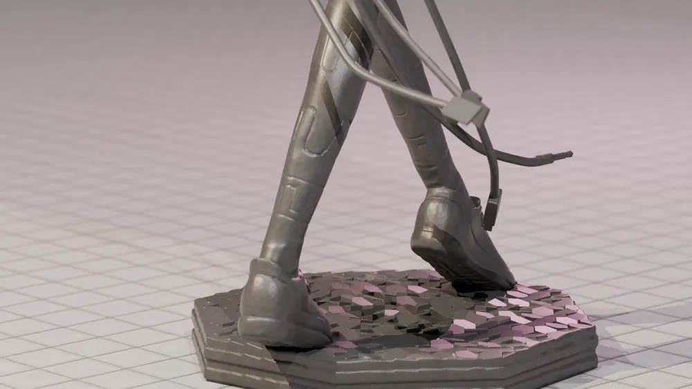 Adachi Rei Figure - Free 3D Print Model - MakerWorld