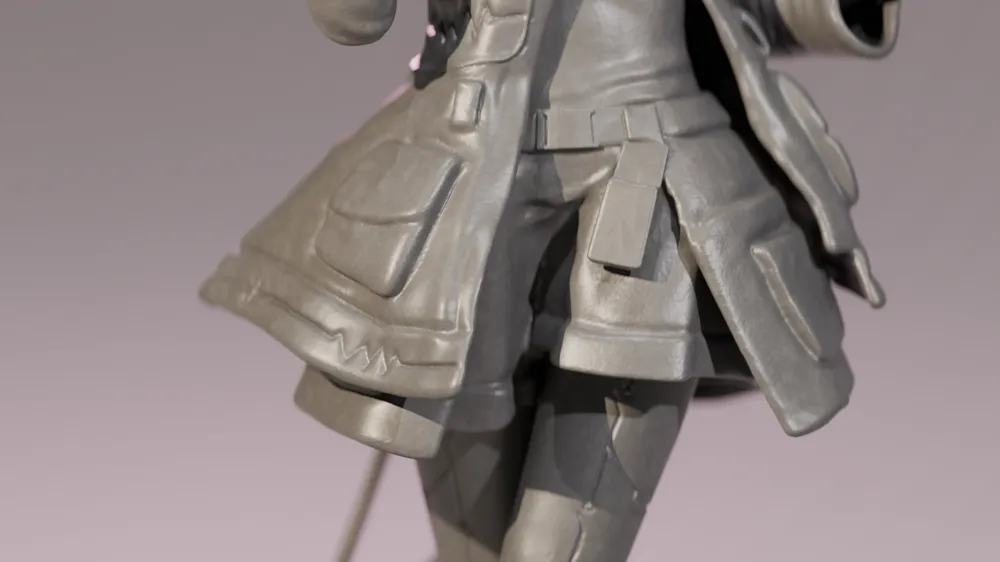 Adachi Rei Figure - Free 3D Print Model - MakerWorld