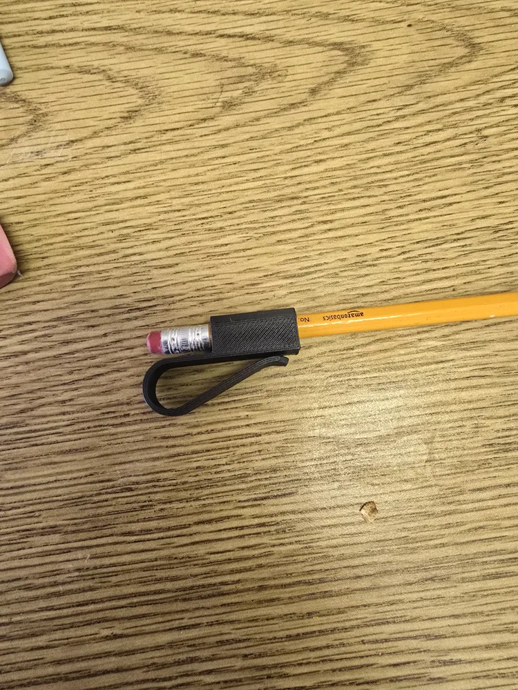 Pencil Clip - Free 3D Print Model - MakerWorld