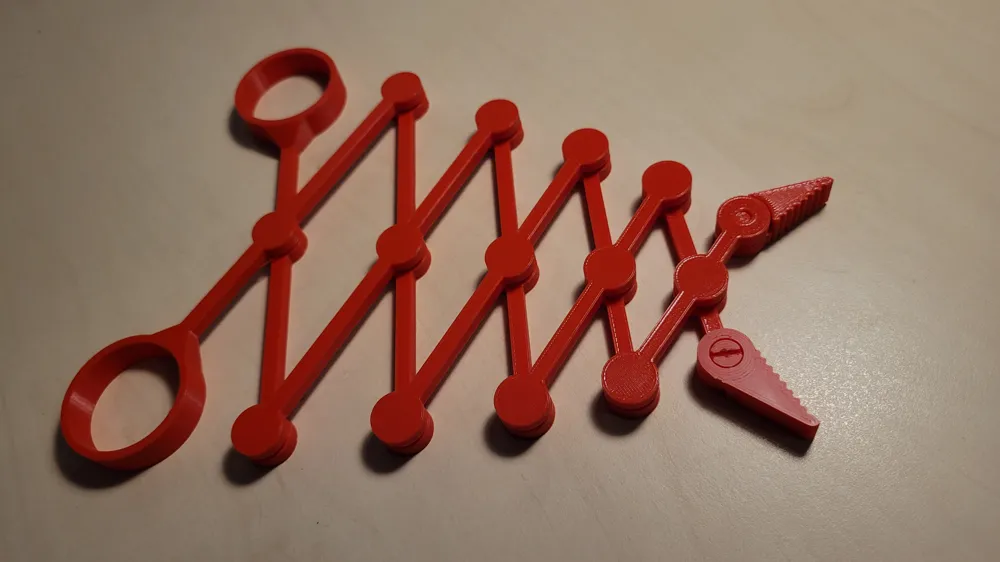 Extendable scissor arm - Free 3D Print Model - MakerWorld