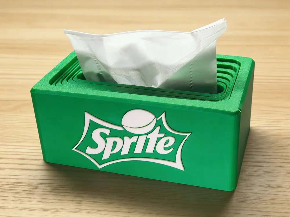 sprite Recessed Tissue Box - Free 3D Print Model - MakerWorld