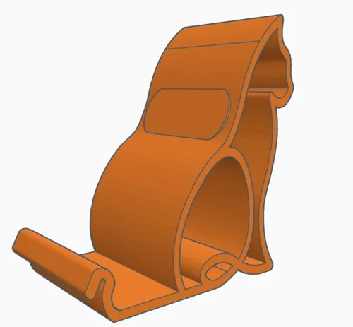 Phone Stand Cat Meow Cell Phone - Free 3D Print Model - MakerWorld