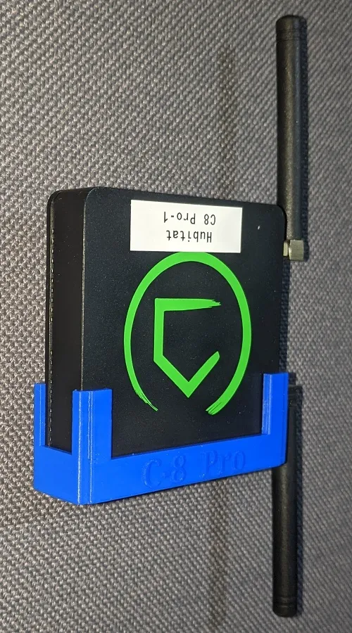 Hubitat Elevation C8 Pro Hub Wall Mount - Free 3D Print Model - MakerWorld