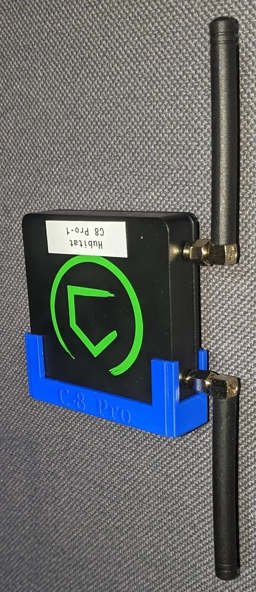 Hubitat Elevation C8 Pro Hub Wall Mount - Free 3D Print Model - MakerWorld