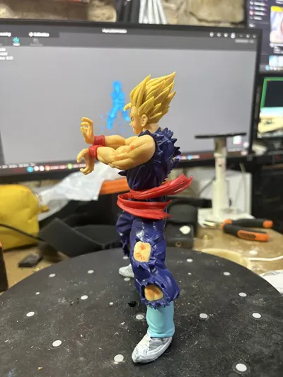 Dragon Ball Z Son Gohan‌ Figure - Free 3D Print Model - MakerWorld