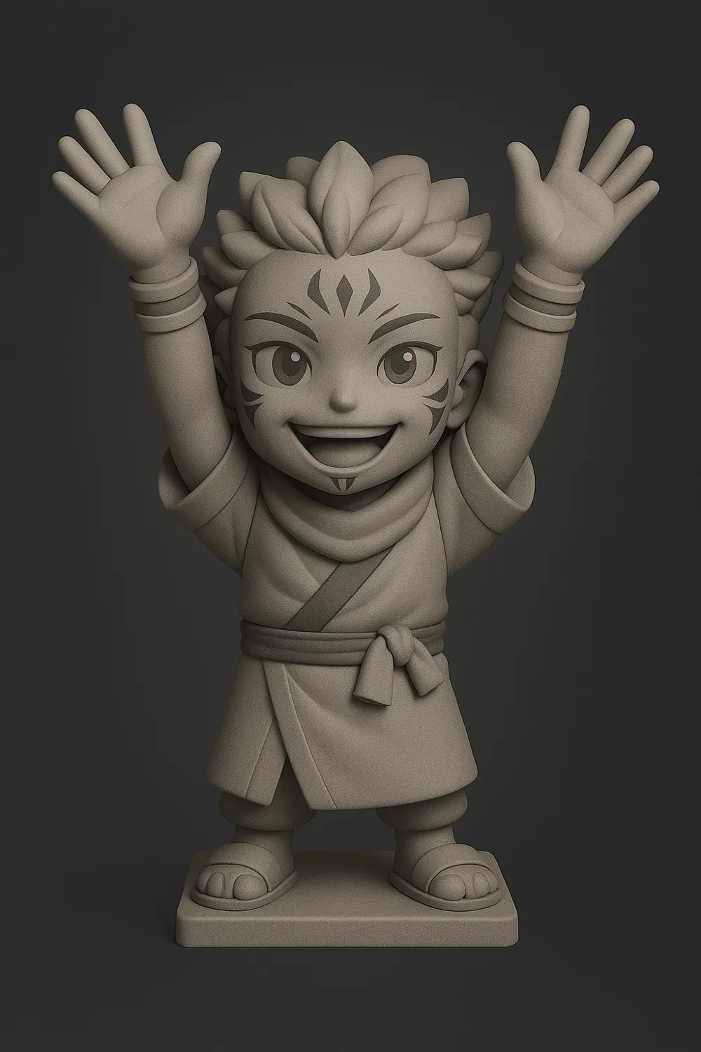 Sukuna Chibi – Kostenloses 3D-Druckmodell – MakerWorld