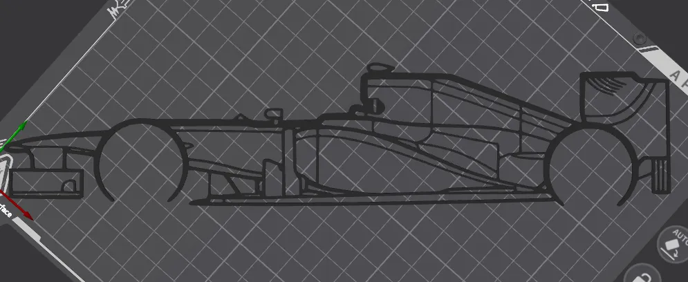 F1 Red Bull Racing RB8 2012 Wall Art - Free 3D Print Model - MakerWorld