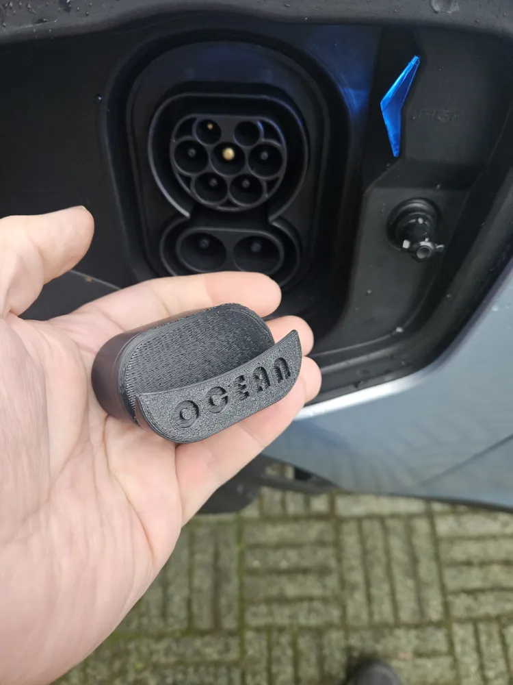 Fisker Ocean CCS type 2 DC cover cap. - Free 3D Print Model - MakerWorld