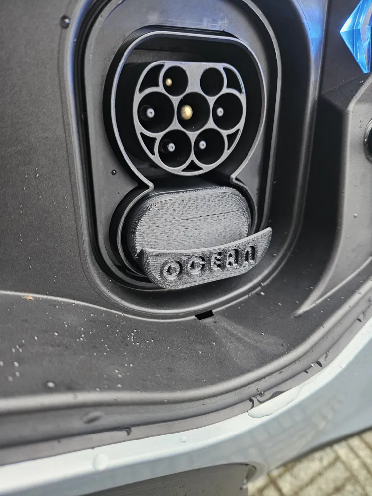 Fisker Ocean CCS type 2 DC cover cap. - Free 3D Print Model - MakerWorld