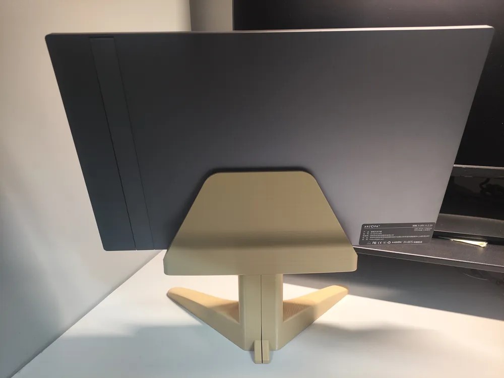 Portable Monitor Stand (A1 mini printable) - Free 3D Print Model ...