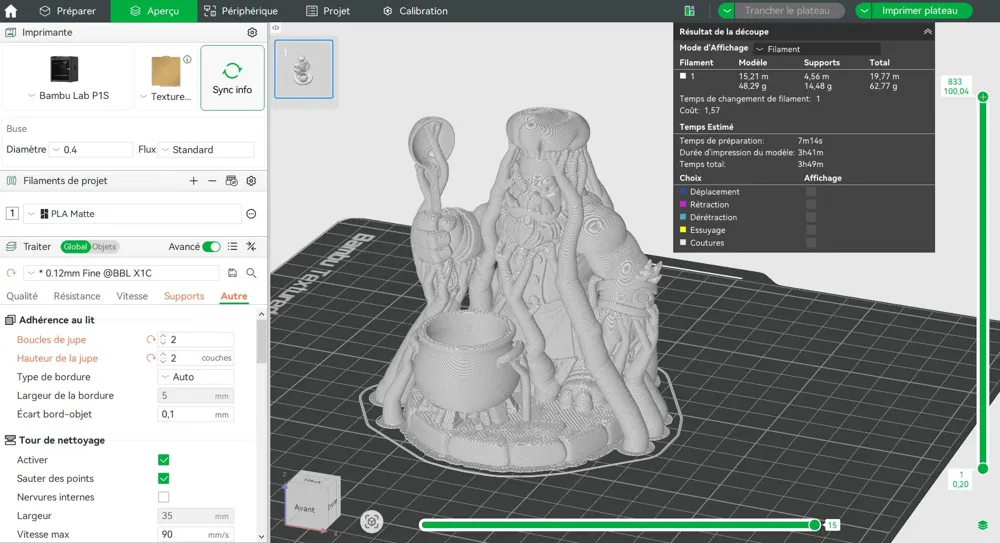 Titan Ork Head Chef - Free 3D Print Model - MakerWorld