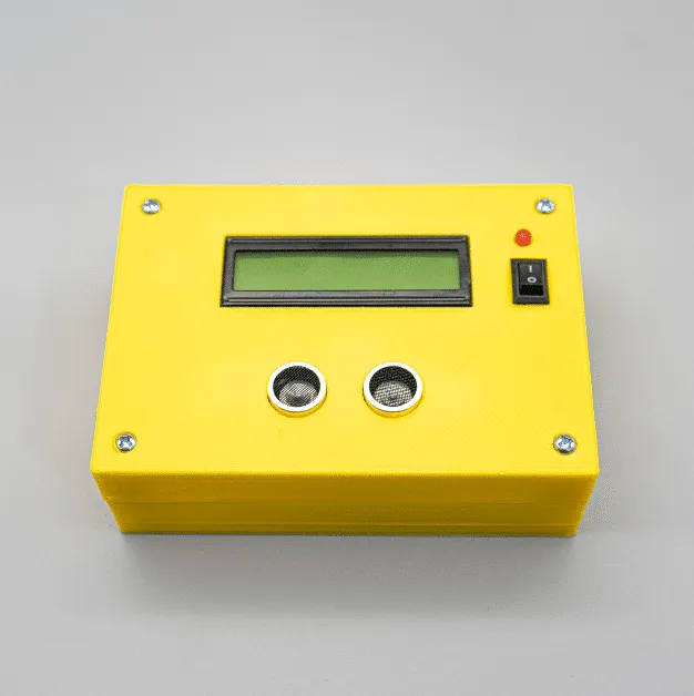 Case for Arduino Uno, 16×2 LCD & Ultrasonic Sensor - Free 3D Print ...