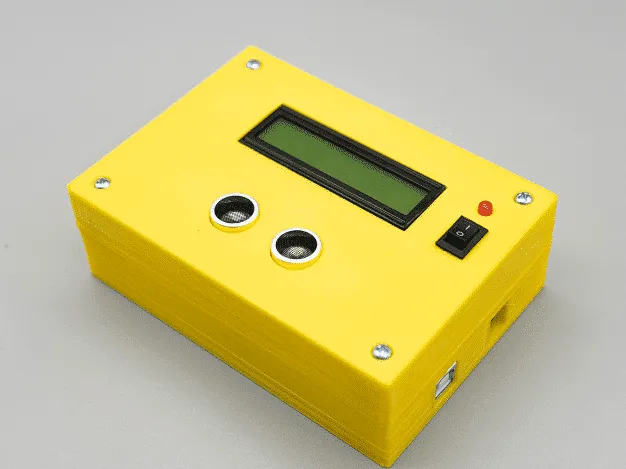 Case for Arduino Uno, 16×2 LCD & Ultrasonic Sensor - Free 3D Print ...