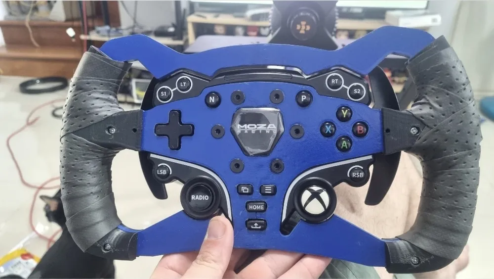 Moza ES formula type wheel - Free 3D Print Model - MakerWorld