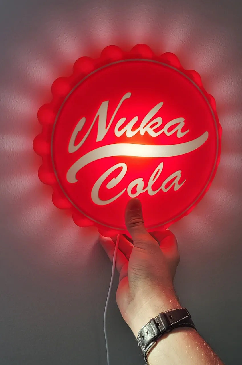 Ginormous Fallout Sunset Sarsaparilla Bottle Cap - Free 3D Print Model ...