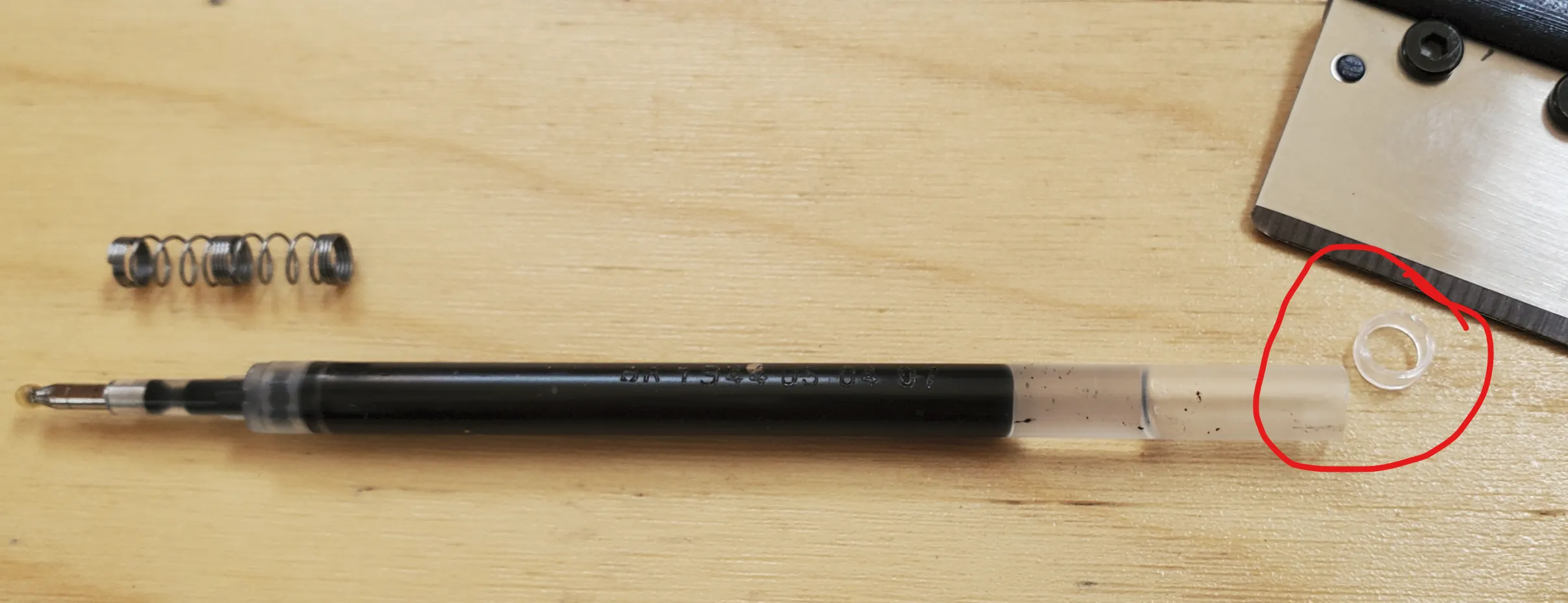 NEW SINGLE ACTION PEN: Edit text, 4 Parts - Free 3D Print Model ...