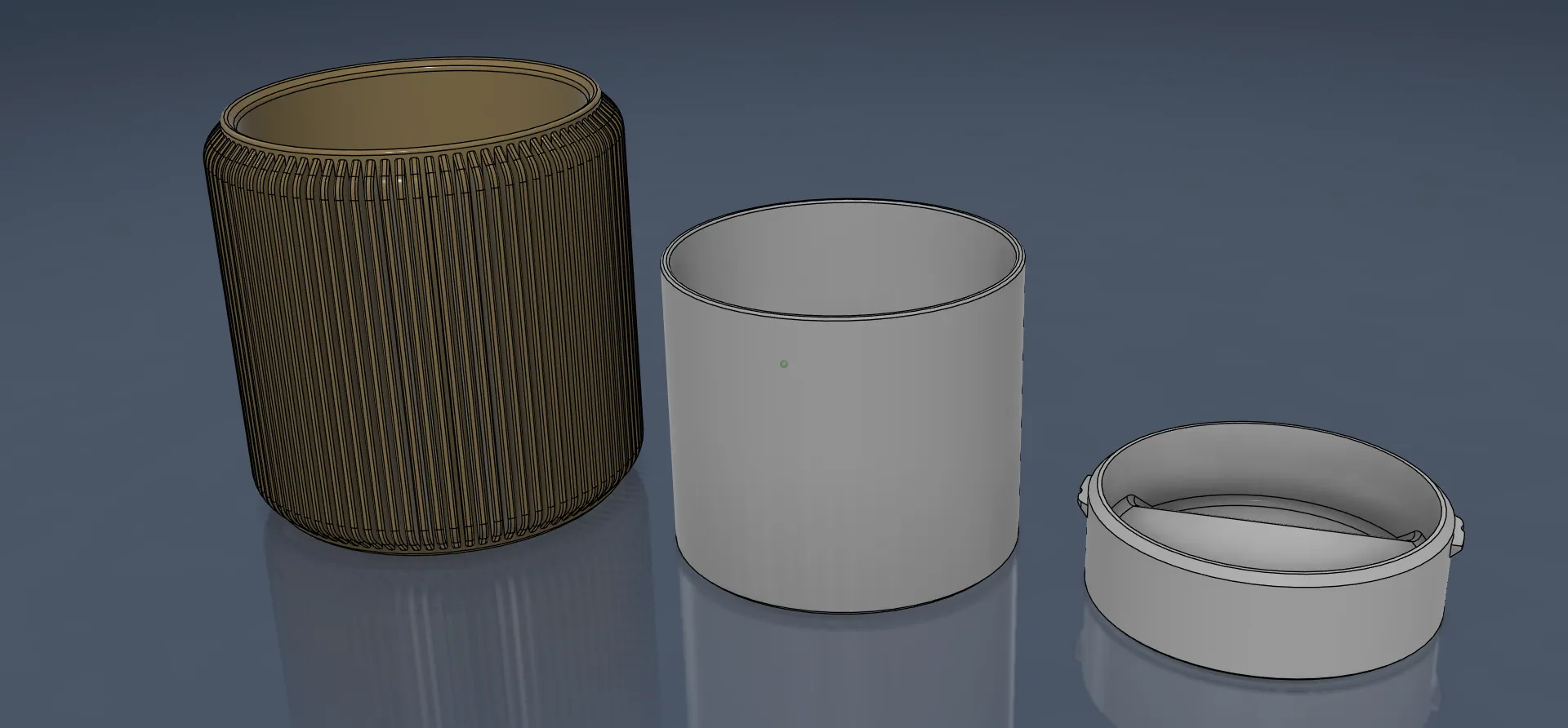 FORMA Planter System – with hidden Drip Tray - Free 3D Print Model ...