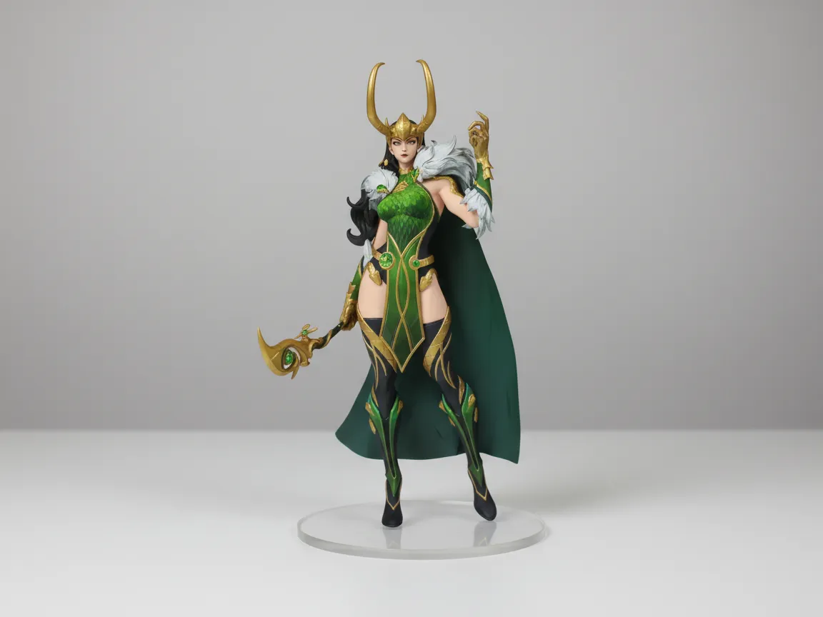 Lady Loki - Marvel Rivals - Free 3D Print Model - MakerWorld