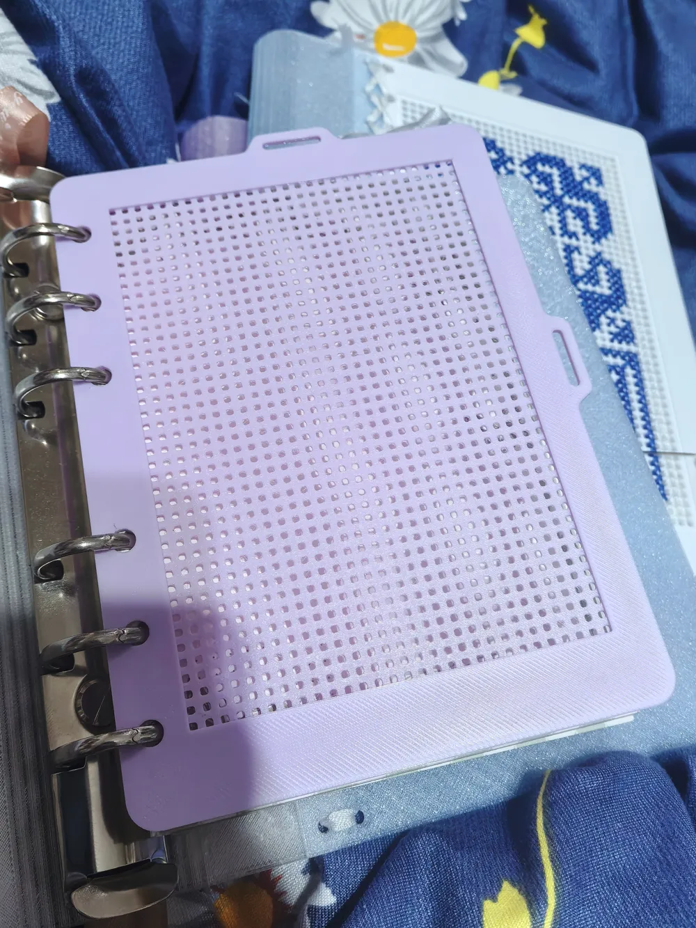 Qipa A6 Cross-Stitch Notebook Cover and Separator Pages - Free 3D Print ...