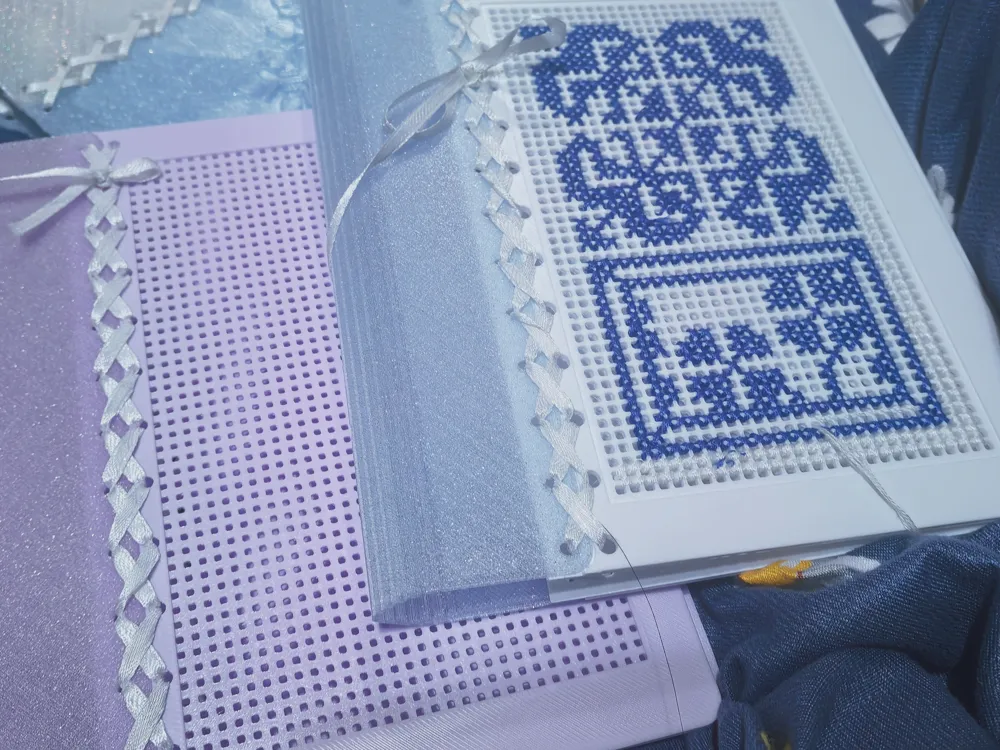 Qipa A6 Cross-Stitch Notebook Cover and Separator Pages - Free 3D Print ...
