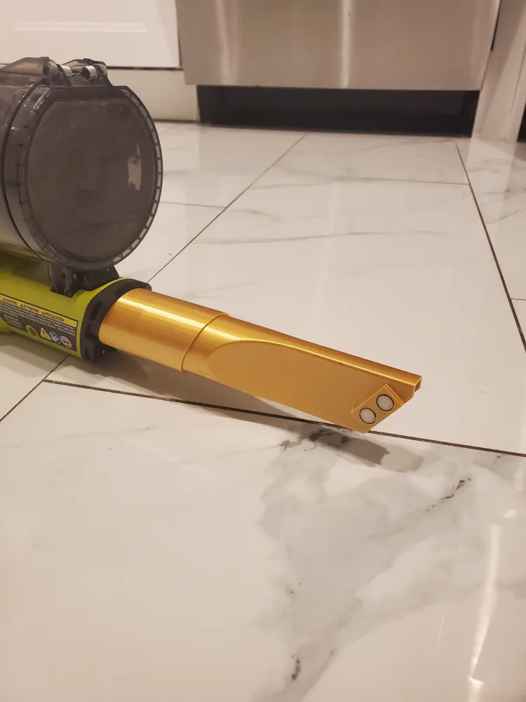 Ryobi Crevice nozzle pet stick / stick vacuum - Free 3D Print Model ...