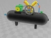 1/24 air tank - Free 3D Print Model - MakerWorld