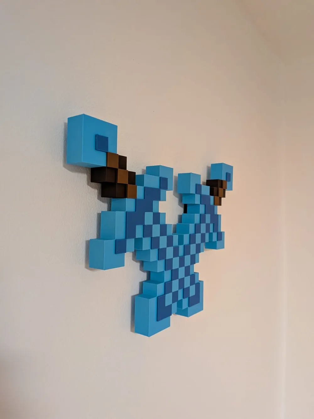 Minecraft Sword Wall Decor - Free 3D Print Model - MakerWorld