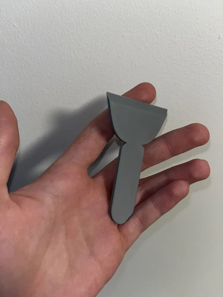 Lightweight Scraper For 3D Printer - Free 3D Print Model - MakerWorld