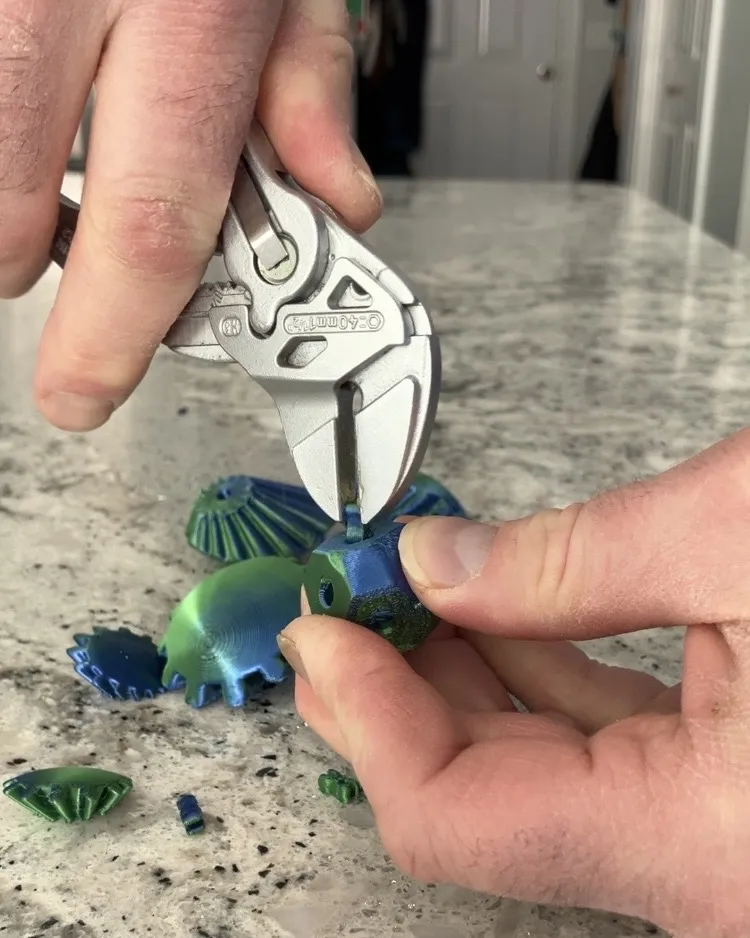 Gear Ball Free Spinning Smooth Edge Great for Kids - Free 3D Print ...