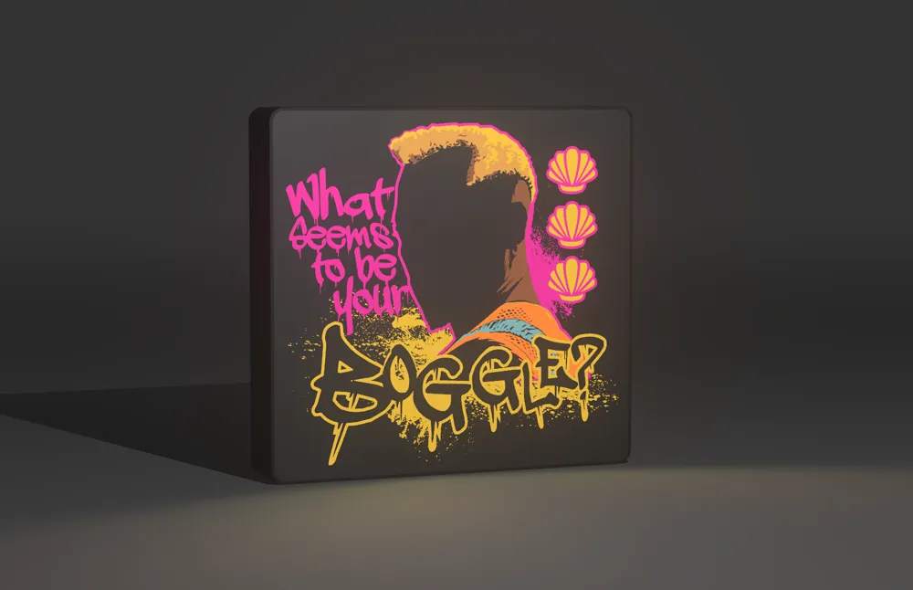 Demolition Man (Simon Phoenix) Movie Lighbox - Free 3D Print Model ...