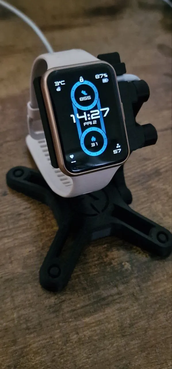 Huawei Fit II Watch Charging Stand - Free 3D Print Model - MakerWorld