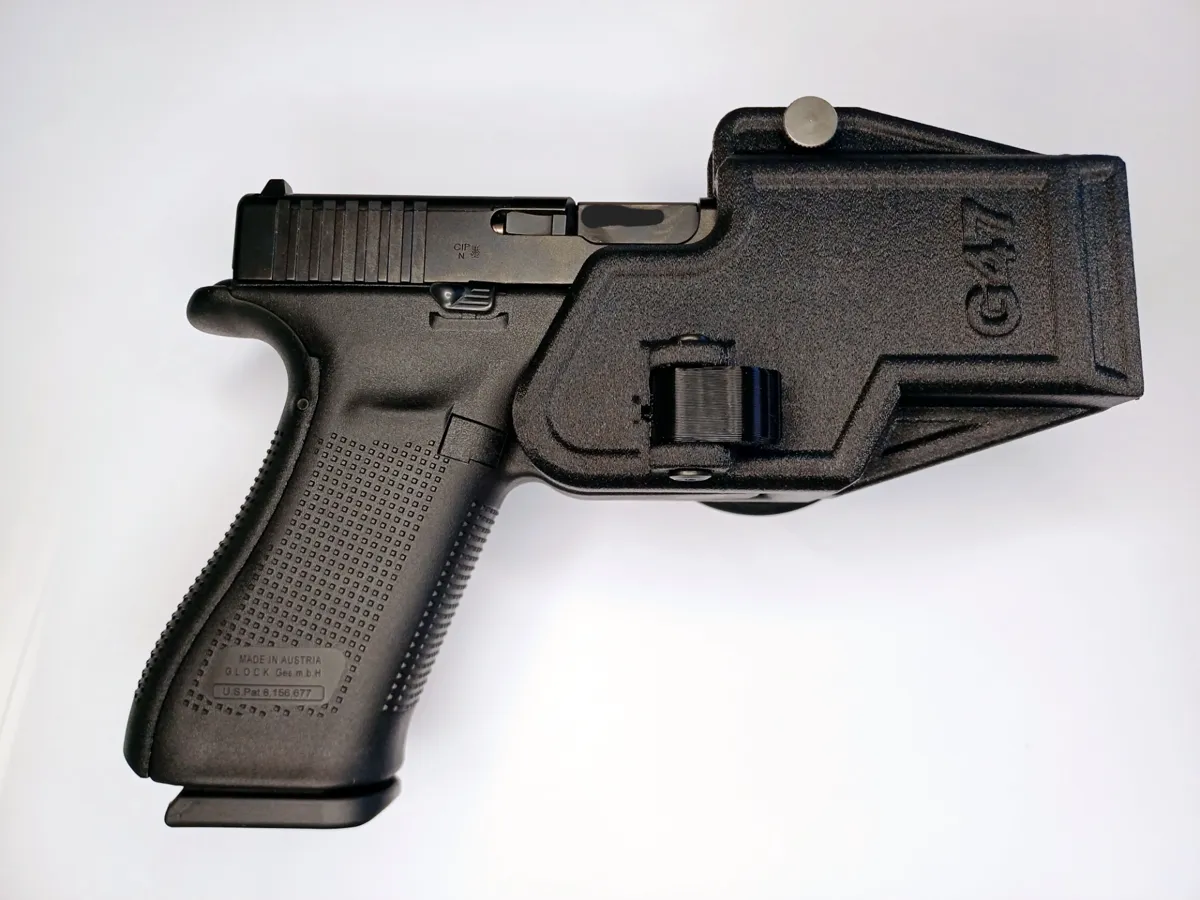 Competition Holster Glock 17/47 for IPSC or USPSA - Free 3D Print Model ...