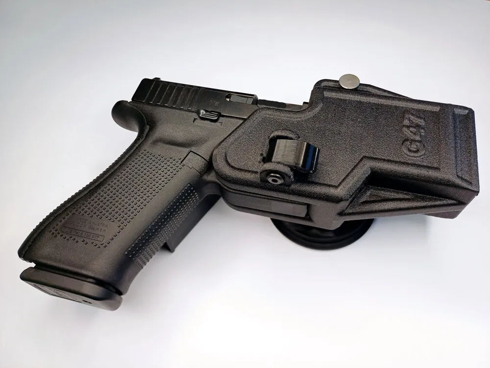 Competition Holster Glock 17/47 for IPSC or USPSA - Free 3D Print Model ...