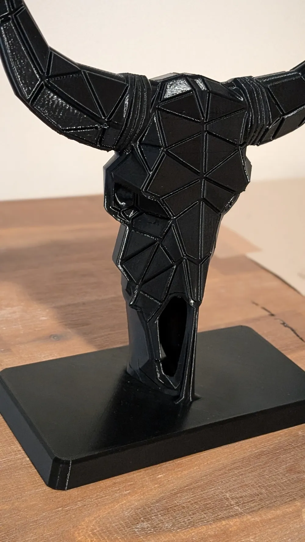 TAURUS // Geometric Bull Sculpture - Free 3D Print Model - MakerWorld