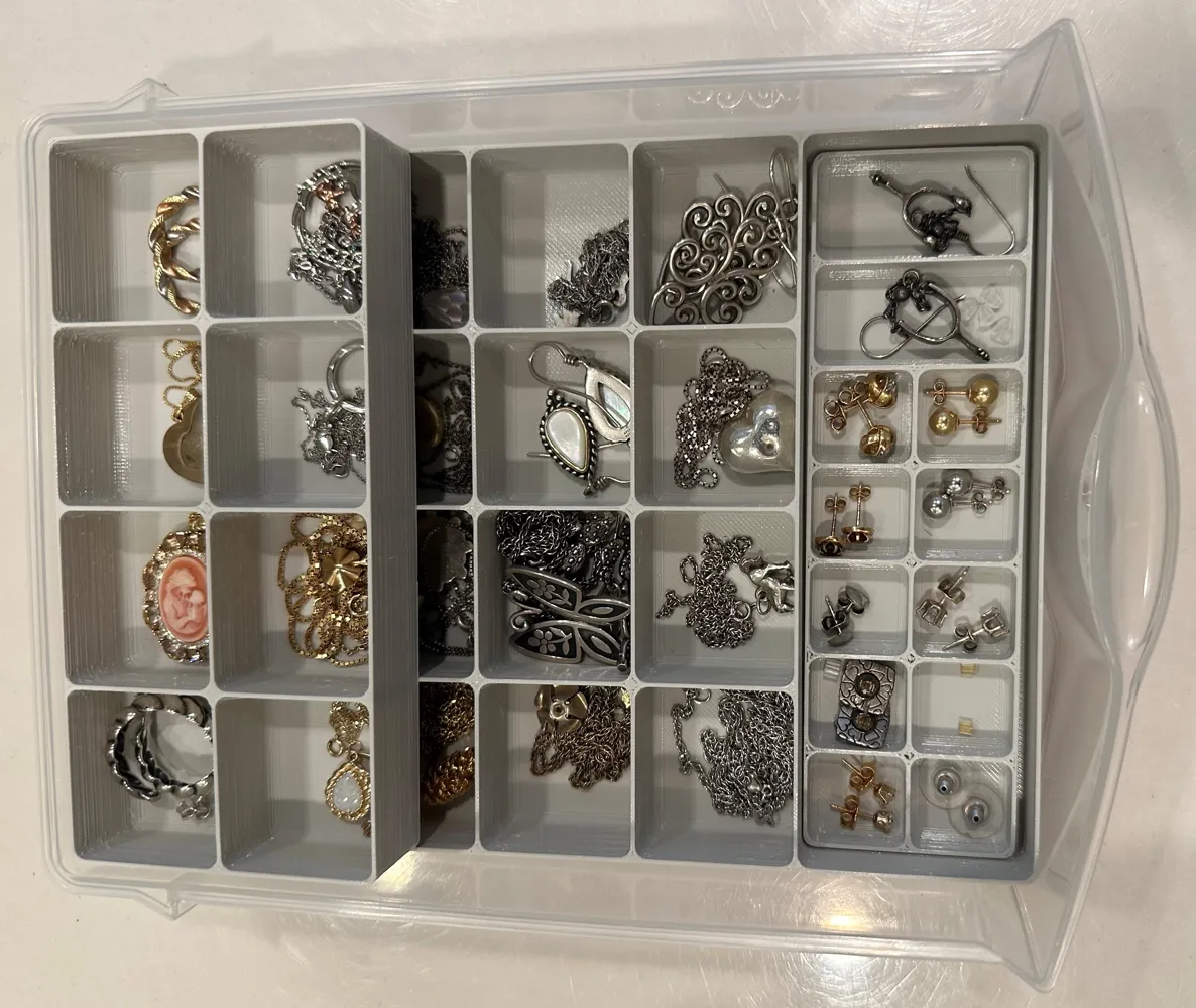 Storage Trays for Sterlite 5-Drawer Organizer - Free 3D Print Model ...