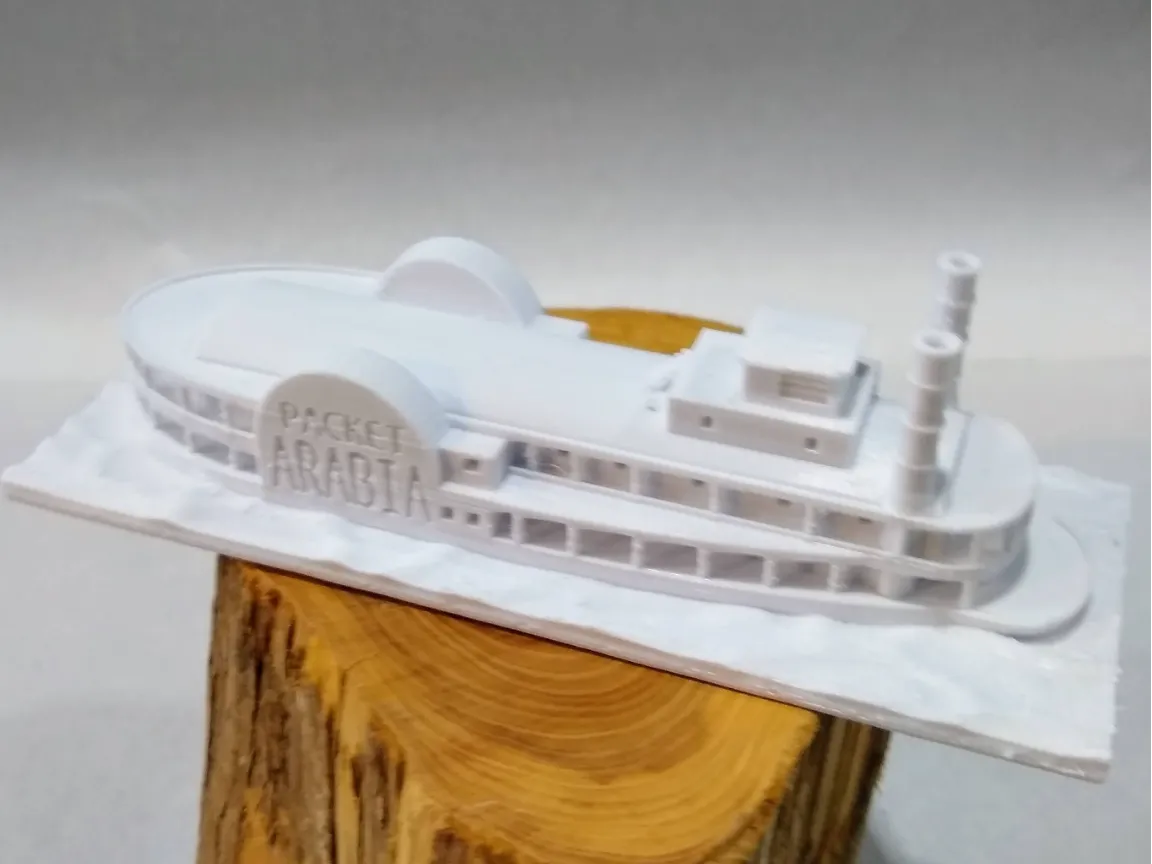 Steamboat Arabia - Free 3D Print Model - MakerWorld