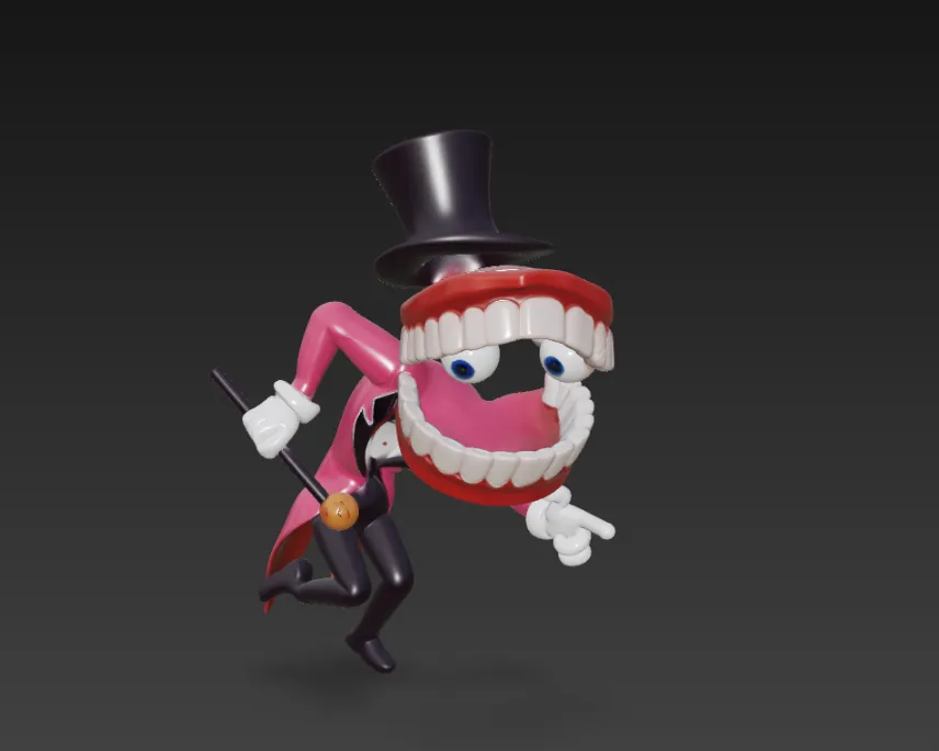 Caine tadc fan art - Free 3D Print Model - MakerWorld