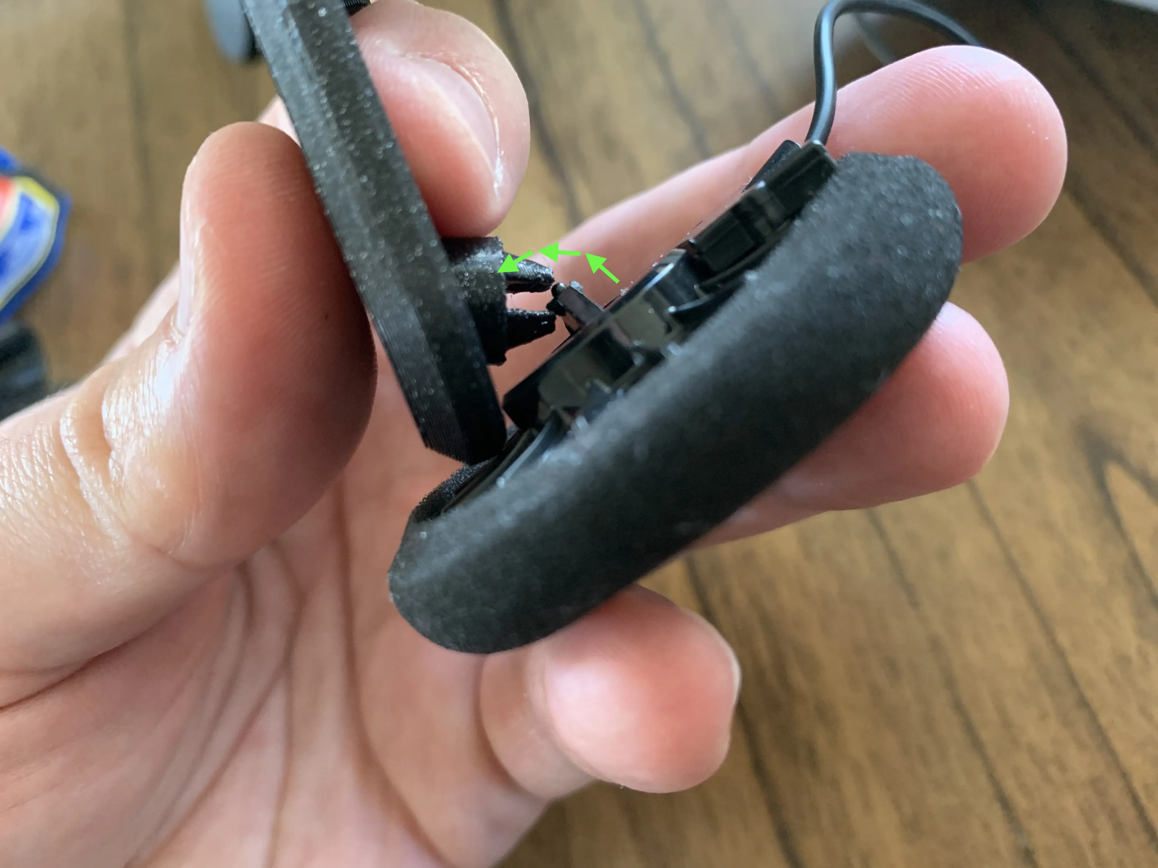 Quest 3S Koss KSC75 Mount for KKCOBVR Halo Strap - Free 3D Print Model ...