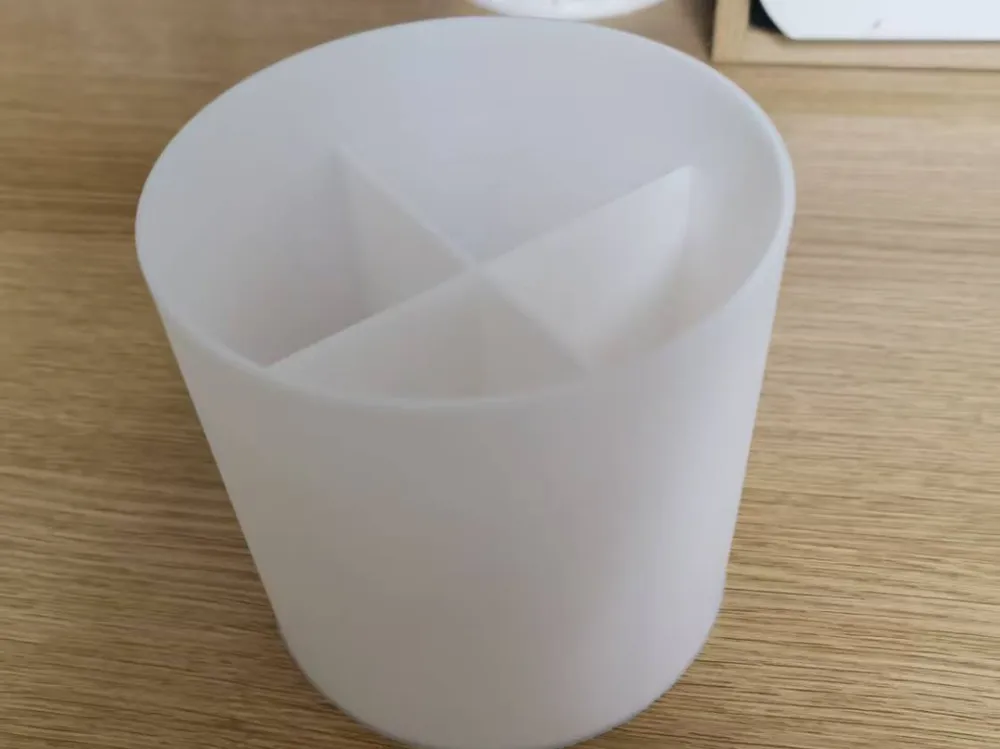 Divided Desktop Pen Holder - Free 3D Print Model - MakerWorld