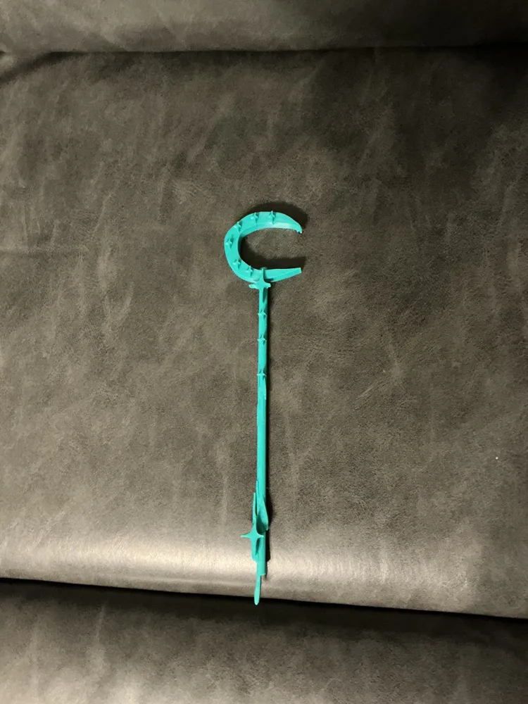 moon staff - Free 3D Print Model - MakerWorld