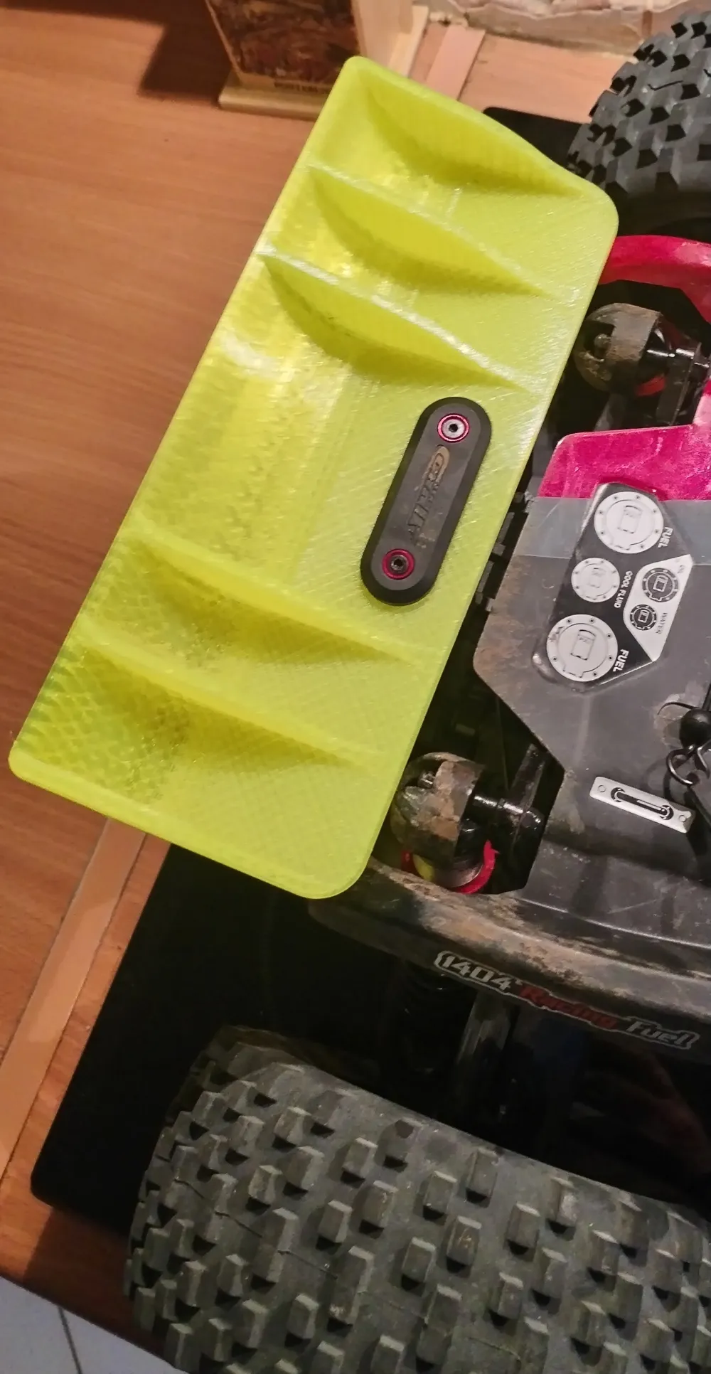 Rear TPU wing for Corally Kagama - Free 3D Print Model - MakerWorld