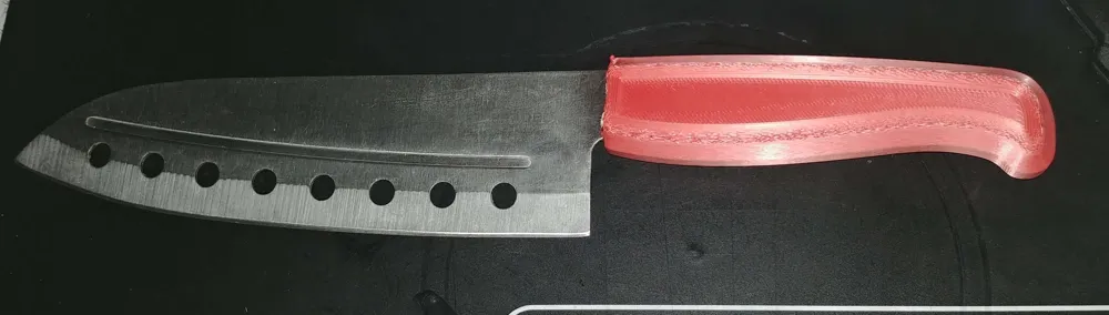 Ergonomic kitchen knife handle - Free 3D Print Model - MakerWorld