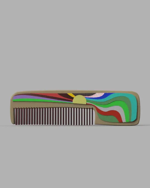 Retro Comb - Free 3D Print Model - MakerWorld